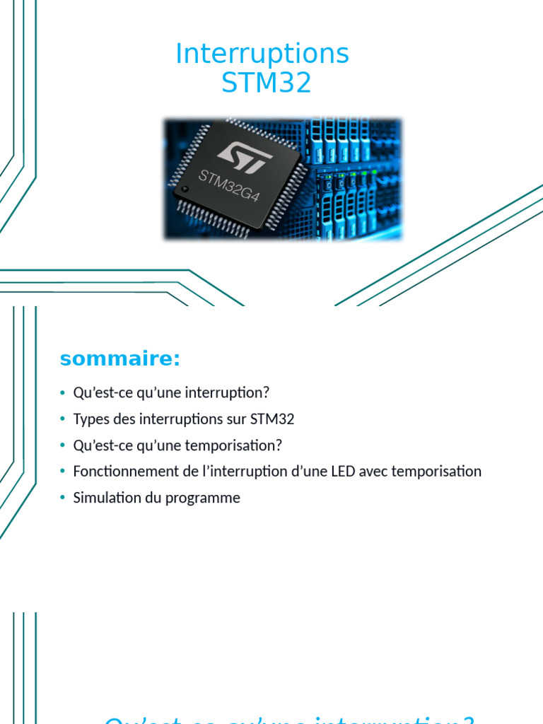 stm32 Projet1 | PDF