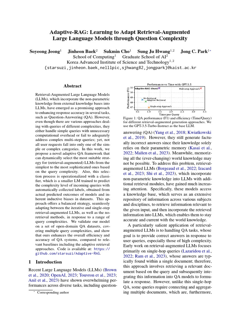 Adaptive RAG Chatbot | PDF