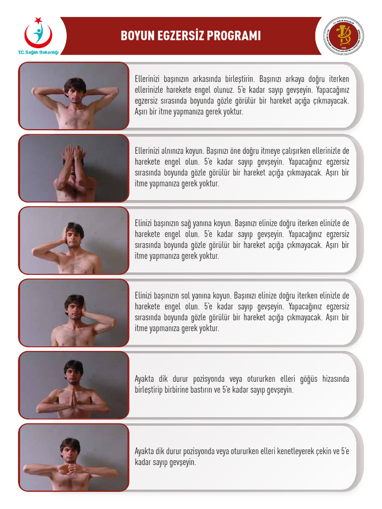 Boyun Egzersiz Programipdf | PDF