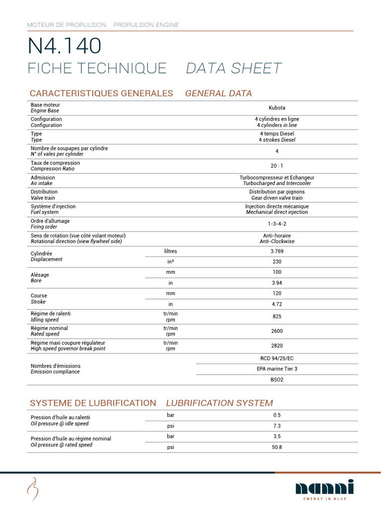 Fiche Technique n4.140 | PDF