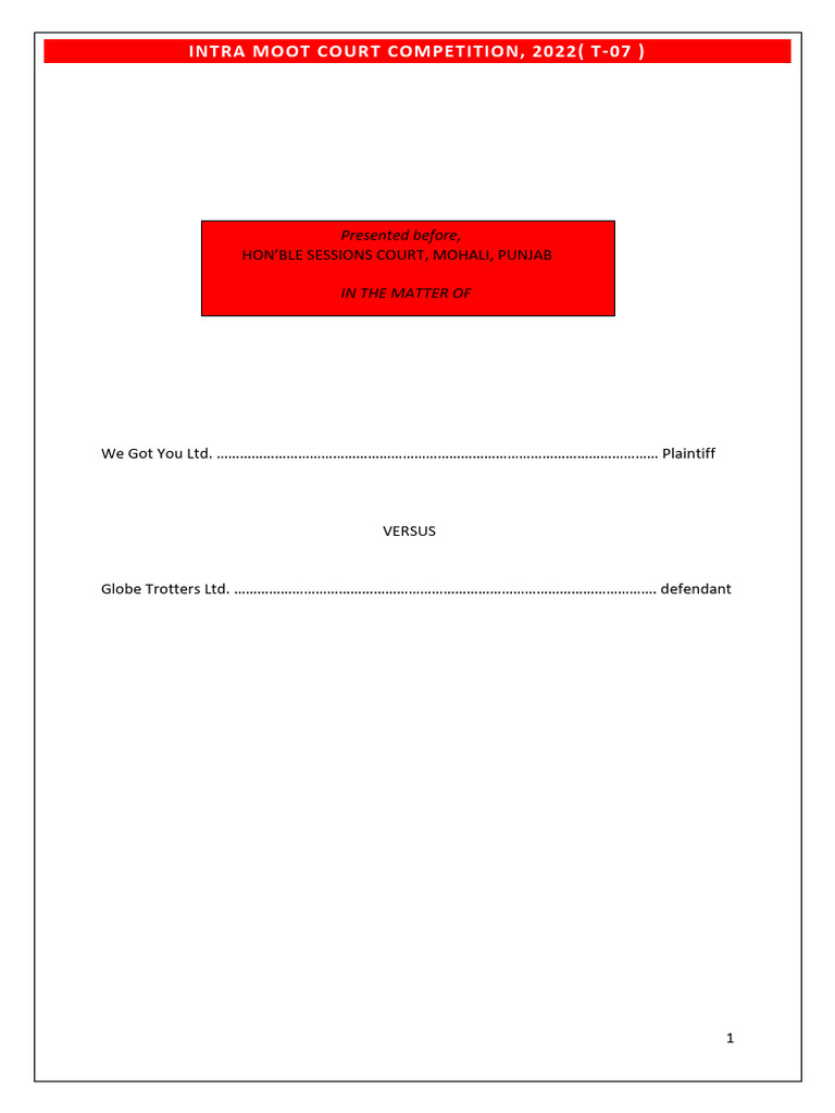 Respondent Final Memo | PDF