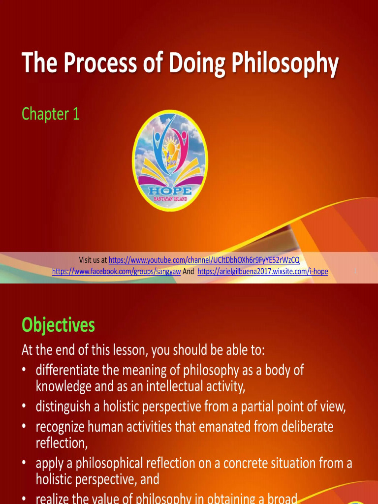 Process of Philosophy | PDF