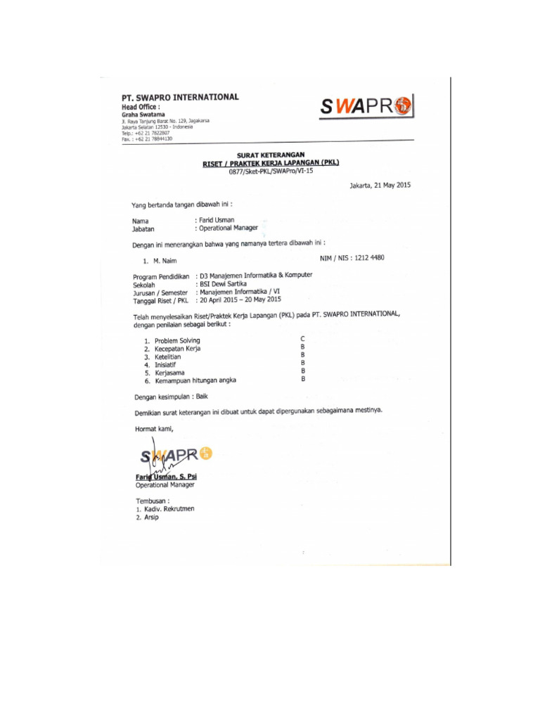 File 16 Surat Keterangan Riset | PDF