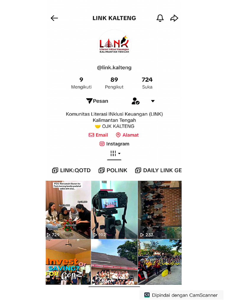 Bukti Follow & Subs | PDF