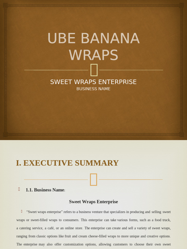 Ube Banana Wraps | PDF