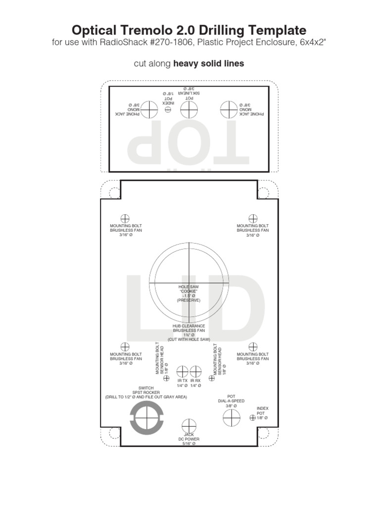 Optical Tremolo 2-0 Template | PDF