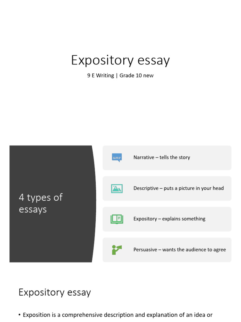Expository Essays | PDF
