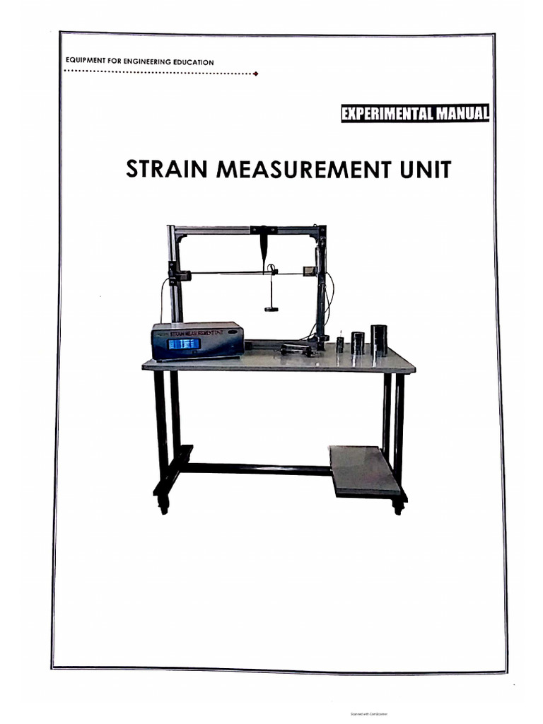 Strain Measurement Unit (Experimental Manual) | PDF