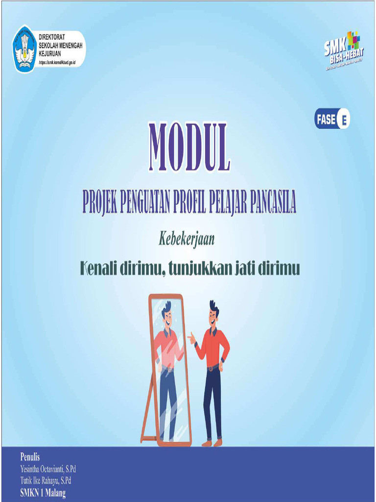 Modul Projek - Kenali Dirimu, Tunjukkan Jati Dirimu - Fase E | PDF