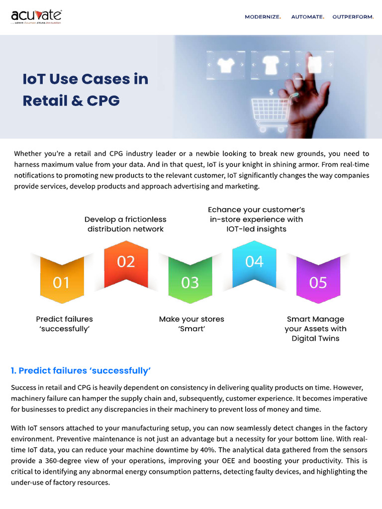 Iot Cpg And Retail Use Cases Pdf