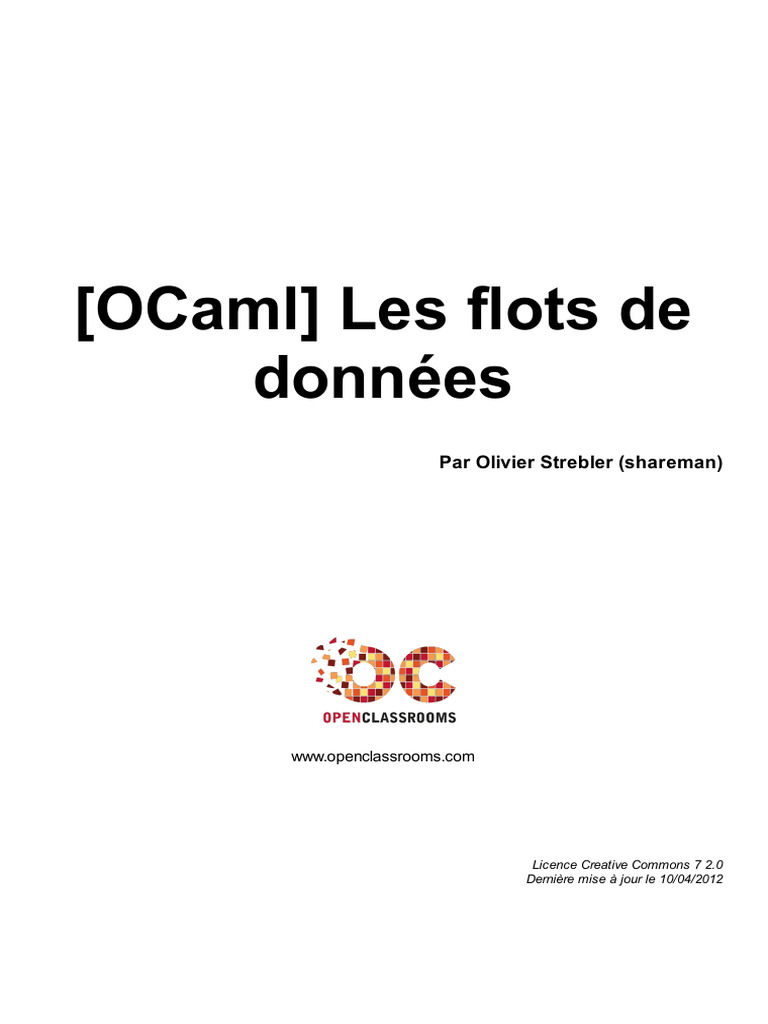 Ocaml Les Flots de Donnees | PDF