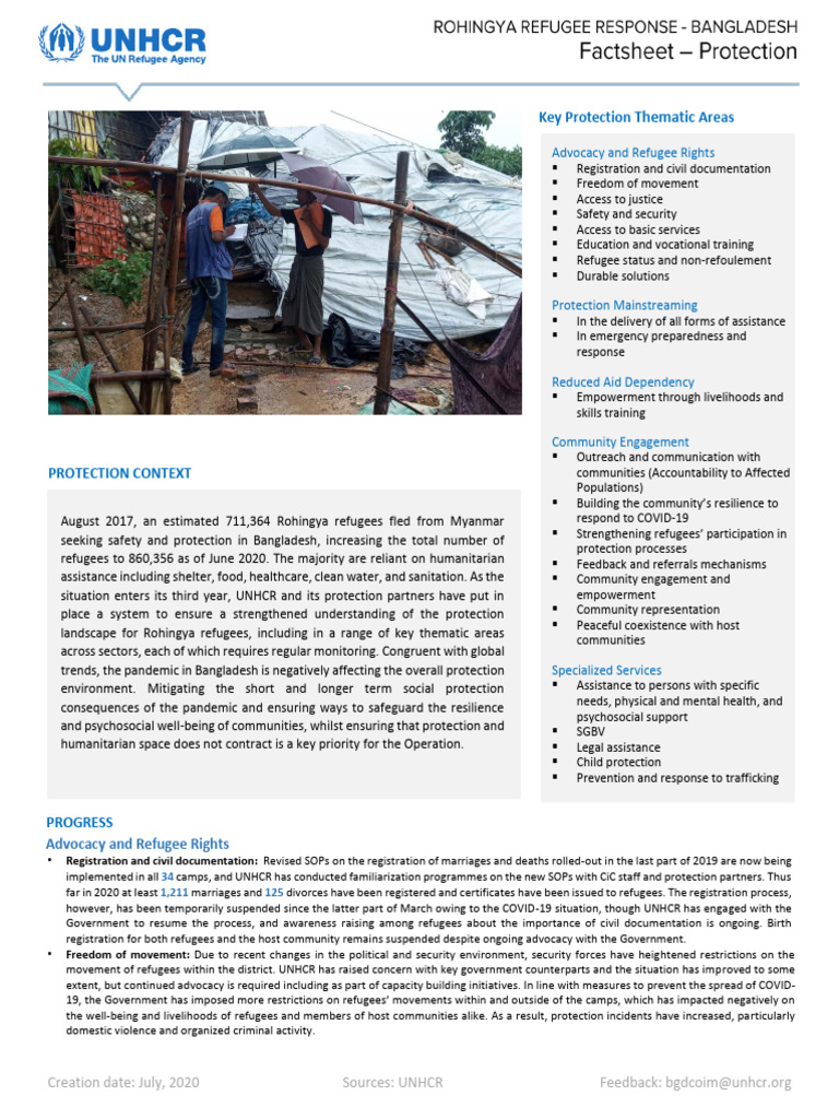 Protection factsheet and Dashboard_June | PDF