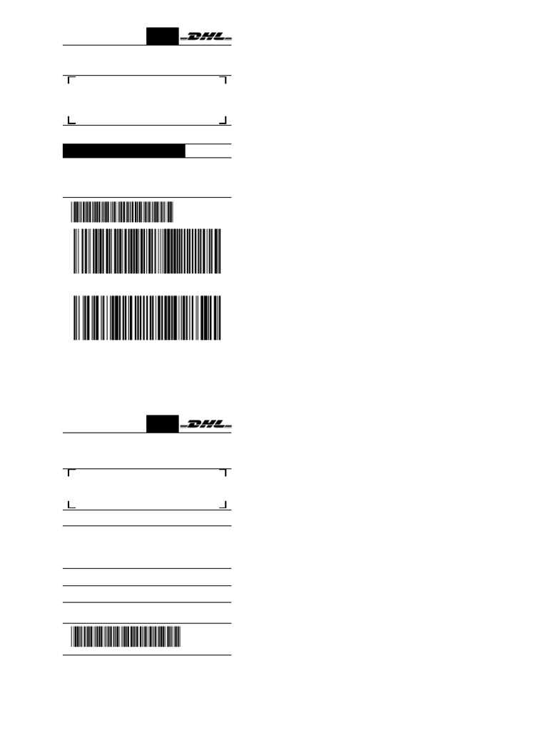 DHL Awb 4233166825 | PDF