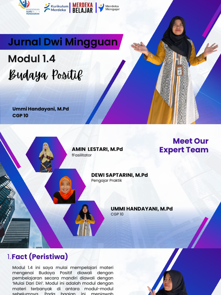 Ummi Handayani - Jurnal Dwi Mingguan Modul 1.4 - Kelas 10.214 | PDF