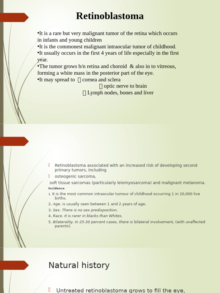 Retinoblastoma | PDF