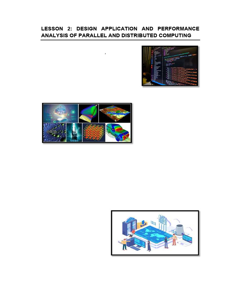 Lesson 2 - Parallel and Distributed Computing | PDF