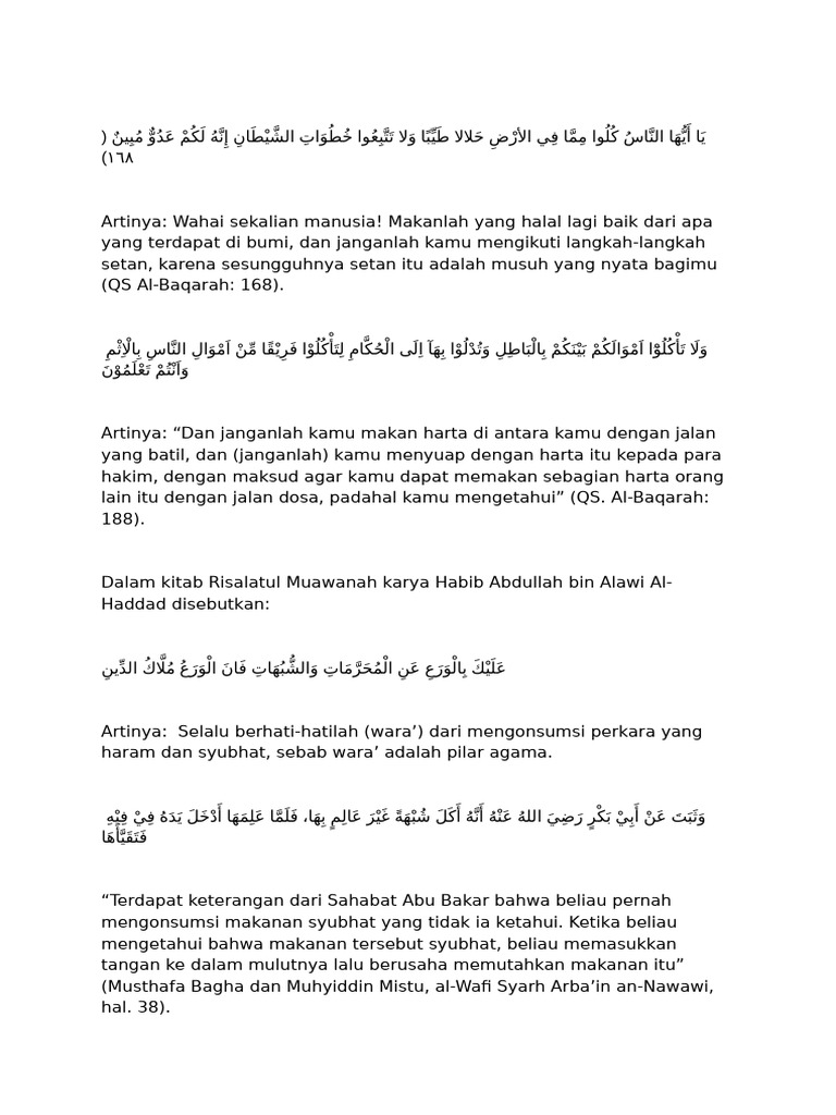 Kajian Fiqih Halal Dan Haram | PDF | Abrahamic Religions | Islamic Philosophy