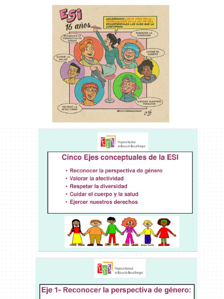 Ejes de la ESI | PDF