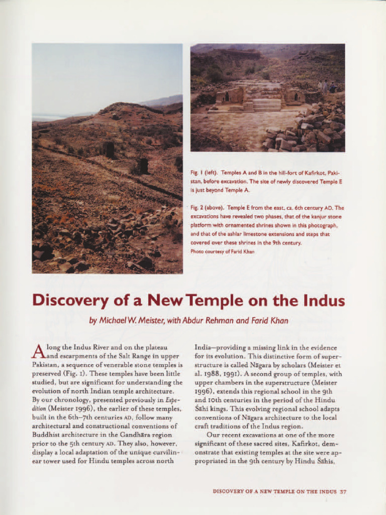 Indus Temples | PDF