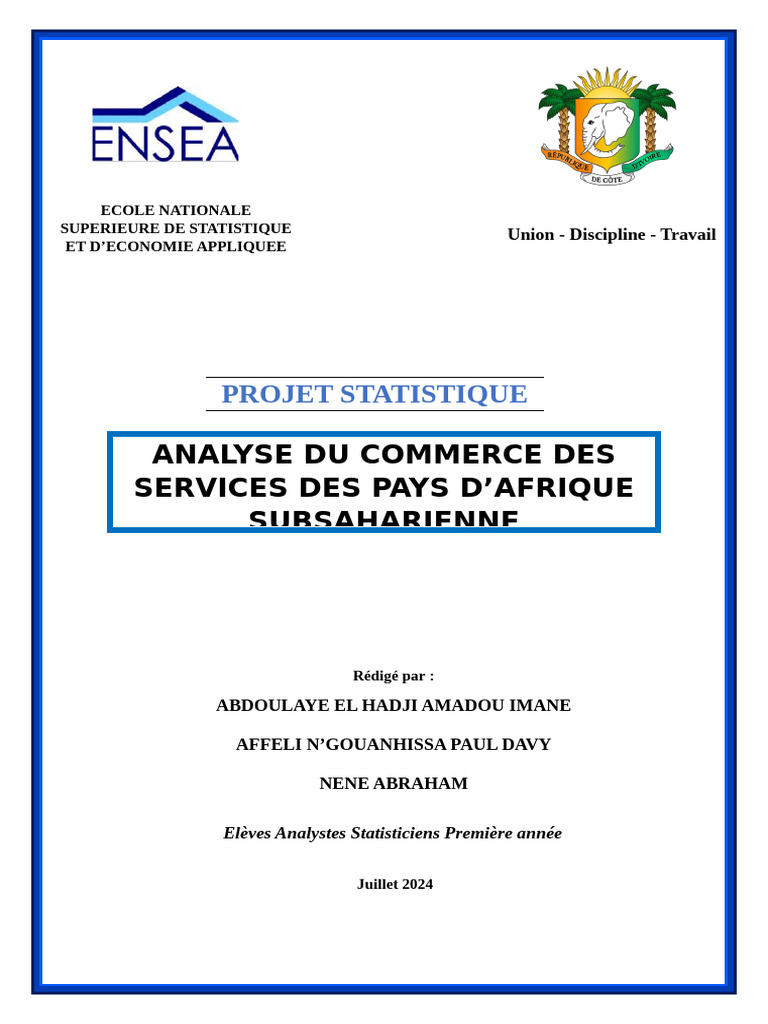 Rapport Analyse | PDF