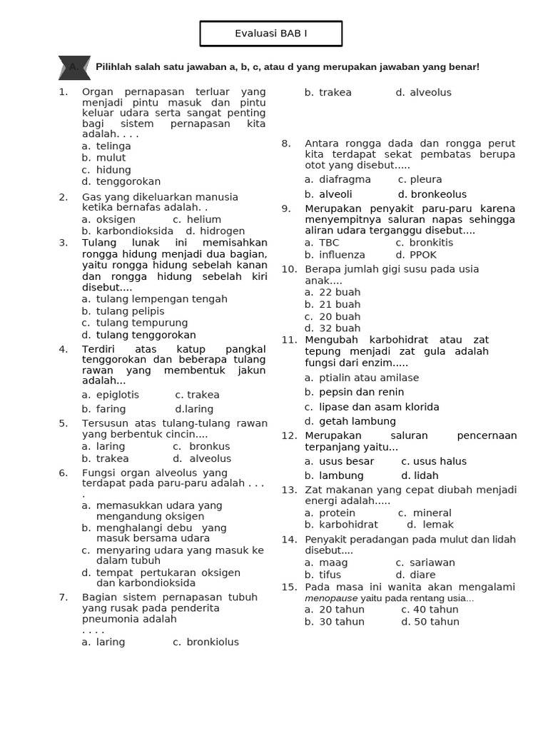 Evaluasi Ipas 5 Sem2 | PDF