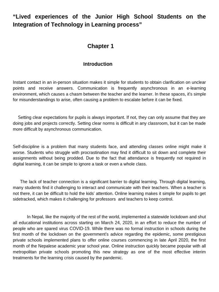 Chapter 1 Practical Research | PDF