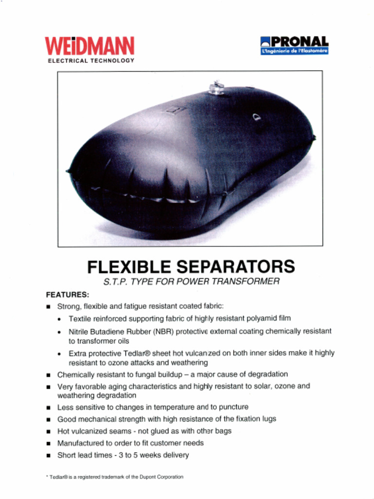 Bolsa Pronal Weidmann | PDF