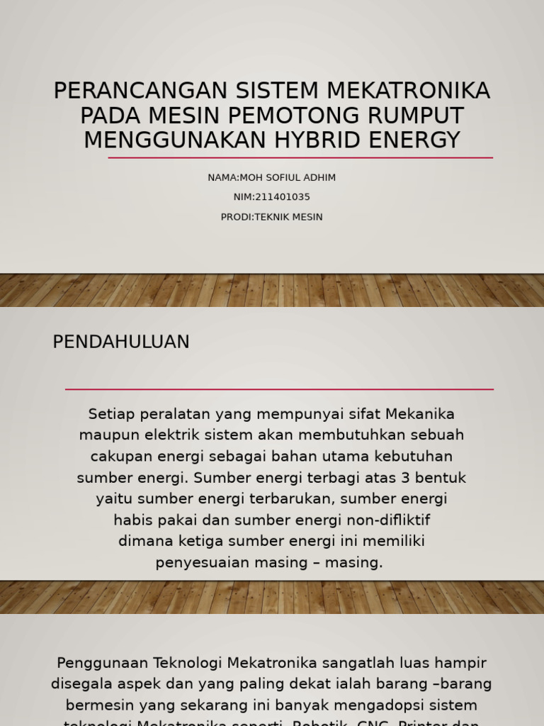 211401035-Moh Sofiul Adhim-Mekatronika | PDF