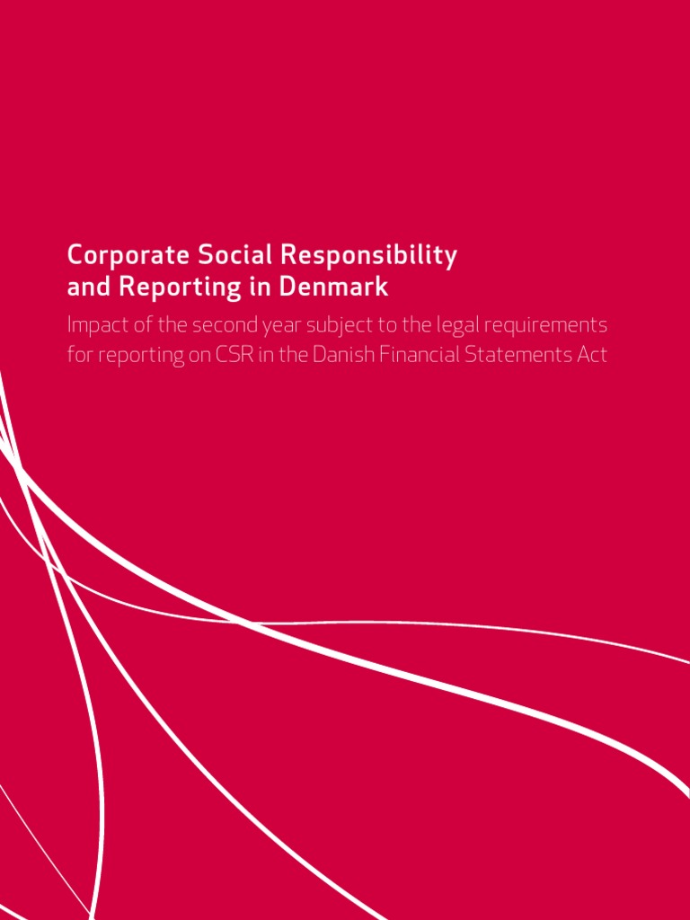 CSR and Reporting in Denmark 2nd Year 2011 | PDF | International Labor ...