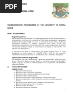 University of Ghana Legon Handbook For Graduate Studies | PDF