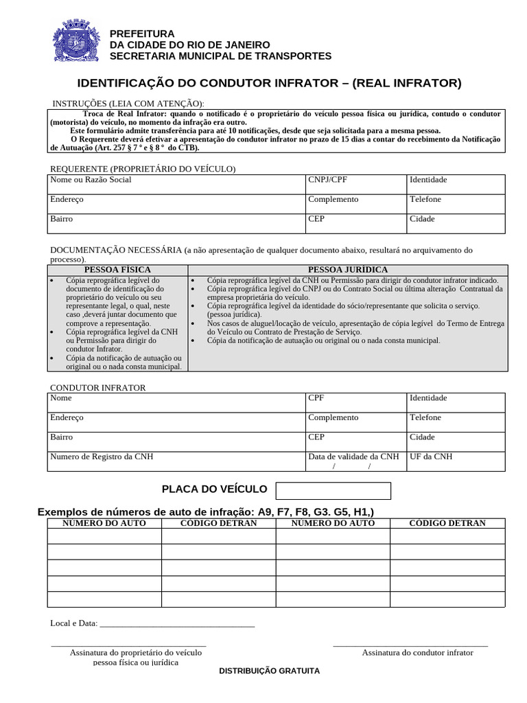 1 - Real Infrator Prefeitura | PDF
