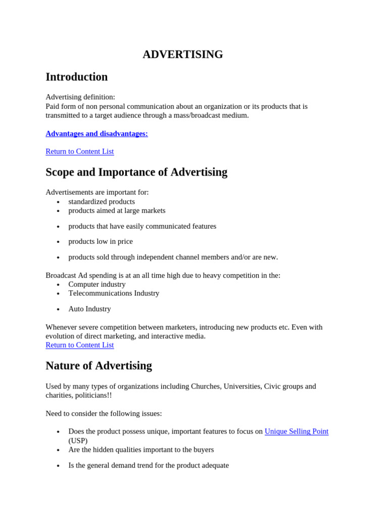 ADVERTISING | PDF