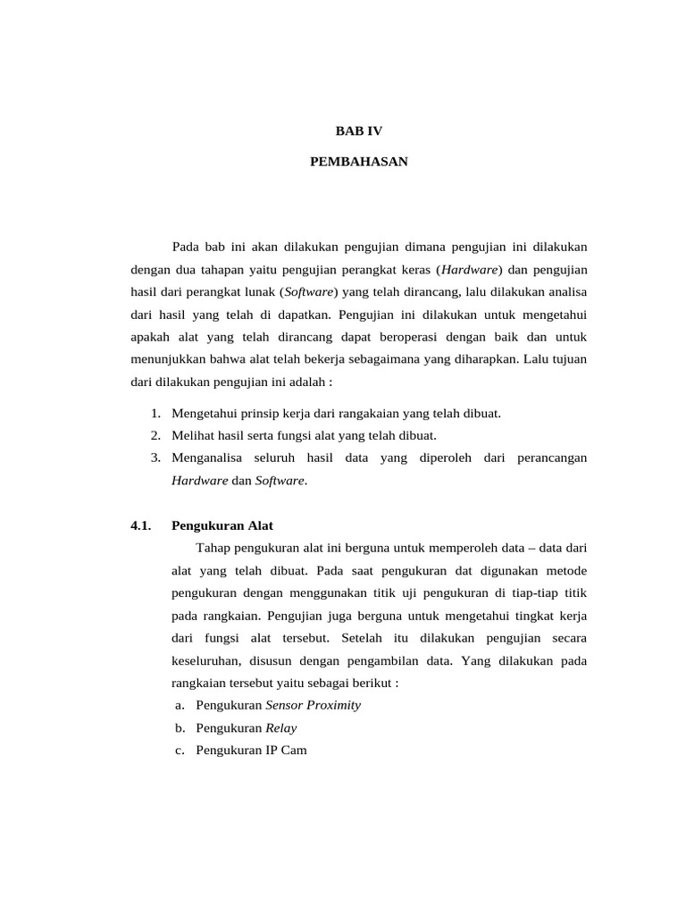 Bab IV | PDF