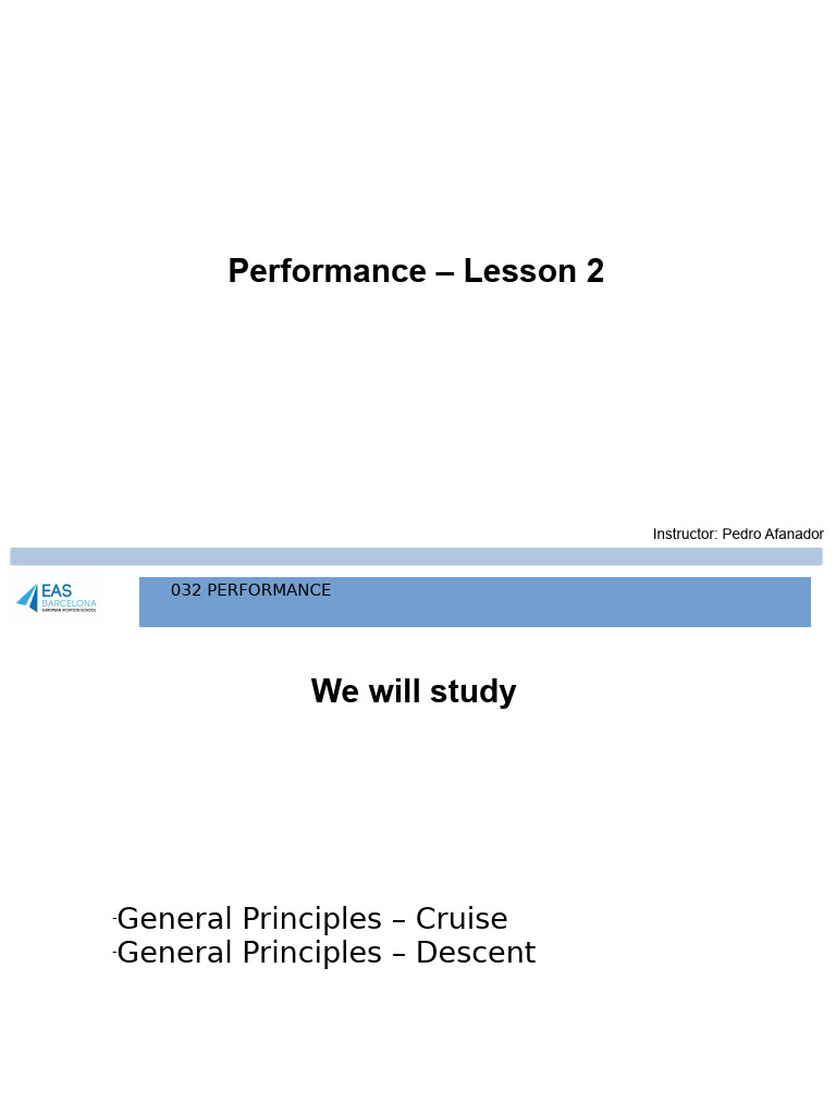 Performance - Lesson 2 | PDF