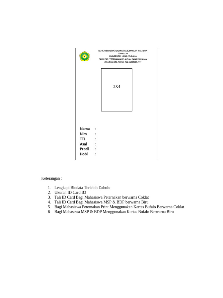 Id Card Maba 2024 | PDF