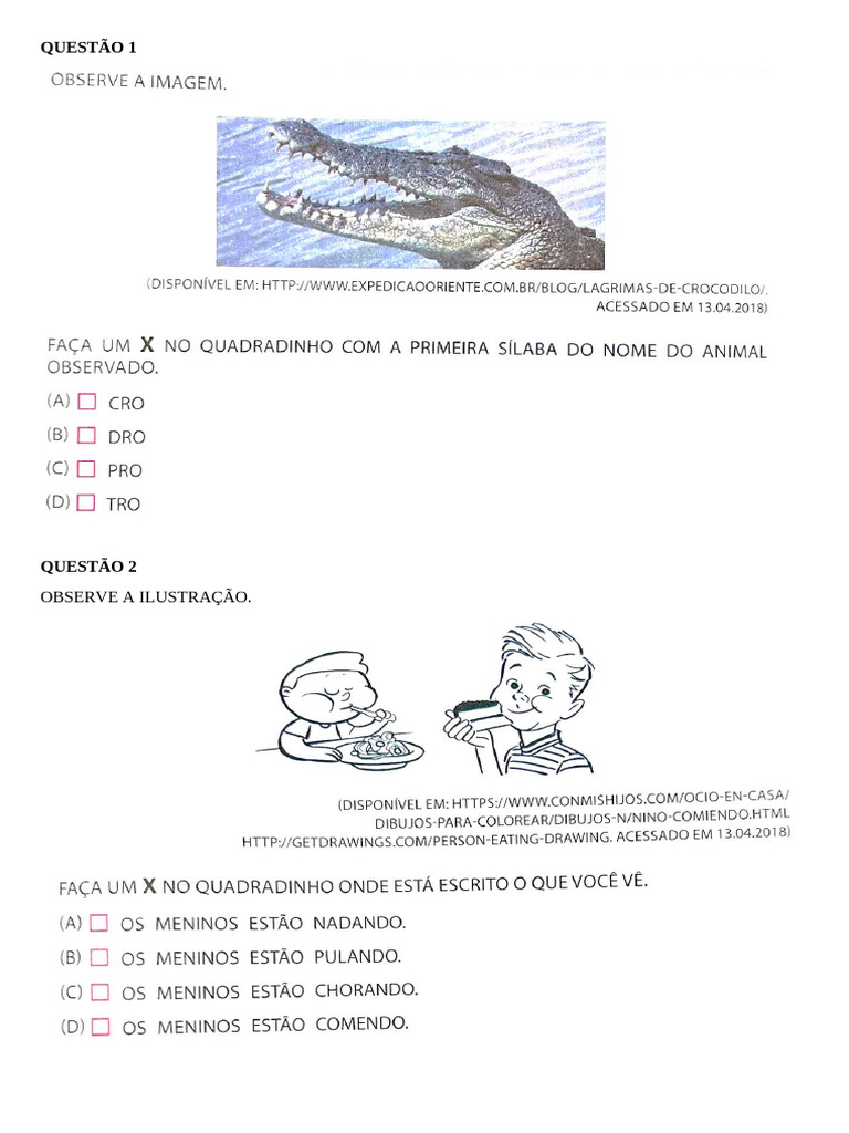 Saresp 2º Ano - 2023 | PDF