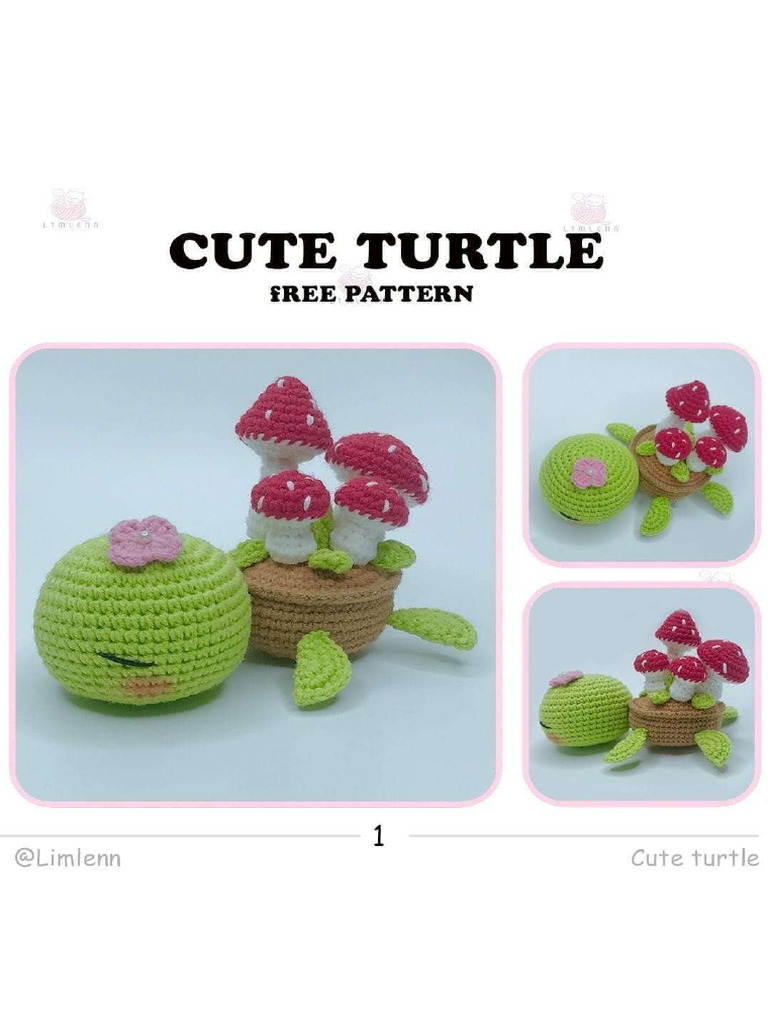 Tortue maison 3 champignons | PDF