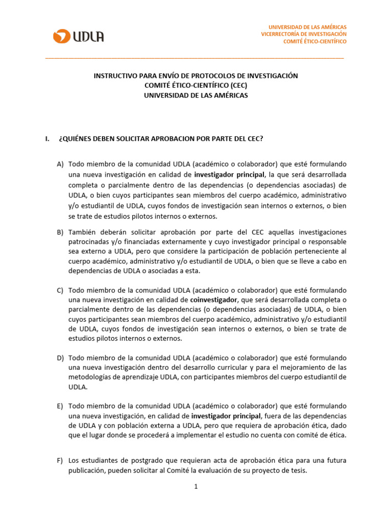 Instructivo para Envio de Protocolos 2024 | PDF