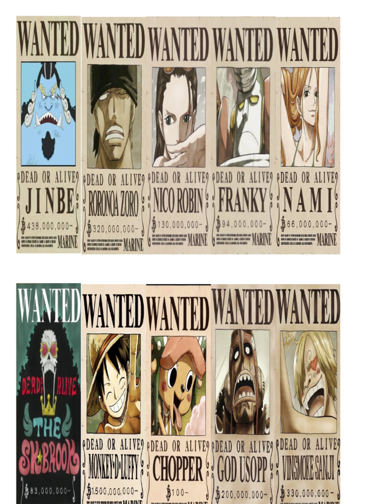 One Piece Book Mark | PDF
