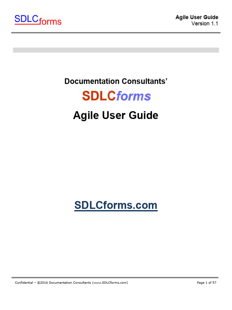 Agile User Guide | PDF