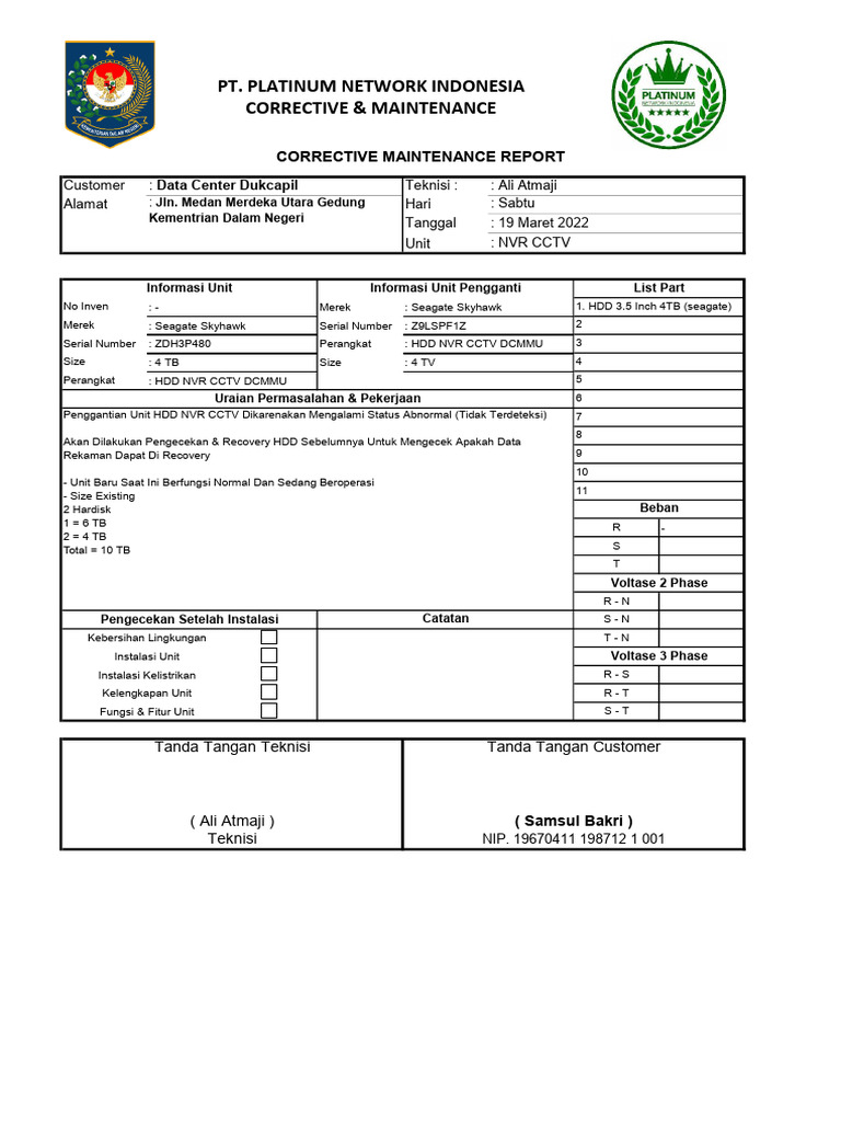 Report CCTV | PDF | Computer Data Storage