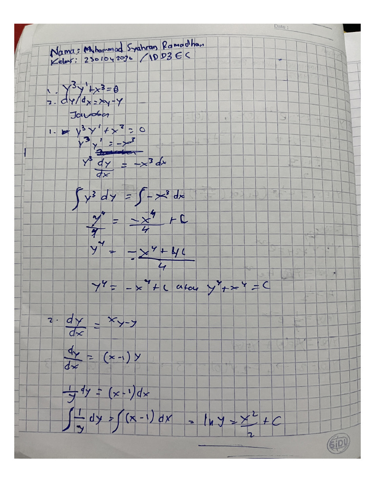 Kalkulus Catatan | PDF