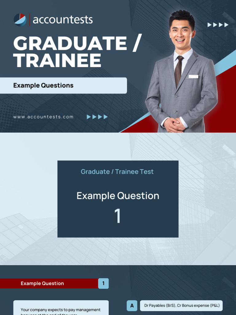 Example Questions - Graduate Trainee Compressed | PDF