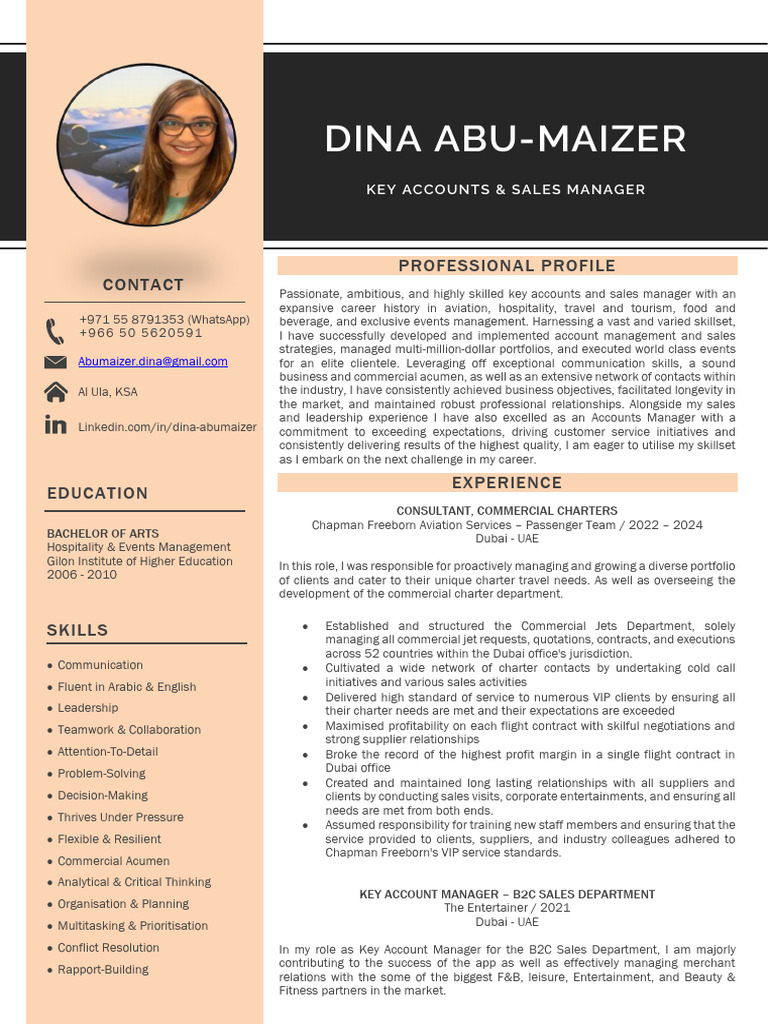 Dina Abu-Maizer CV - 2024 | PDF