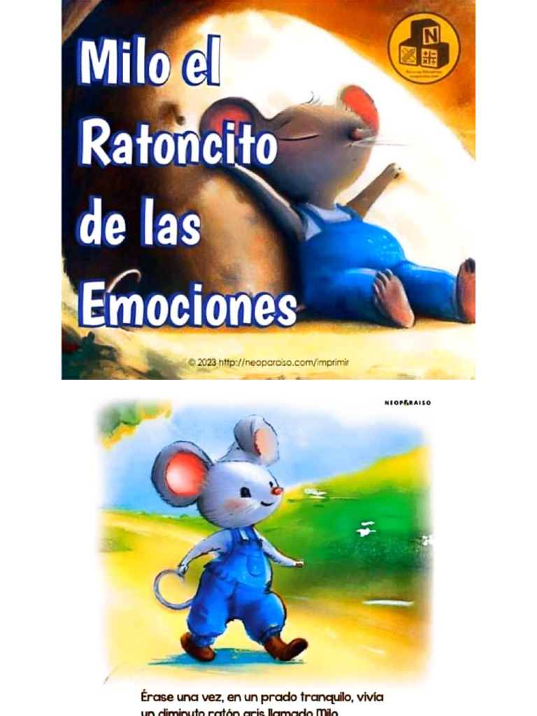 Milo El Ratoncito de Las Emociones | PDF