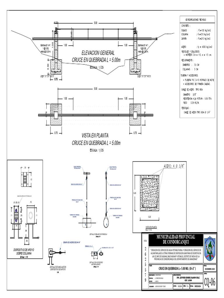Cruce en Quebrada | PDF
