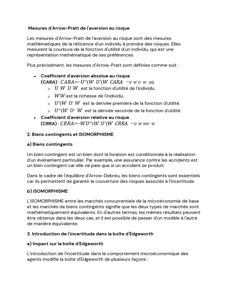 Corrigé Exam Micro Approfondie | PDF