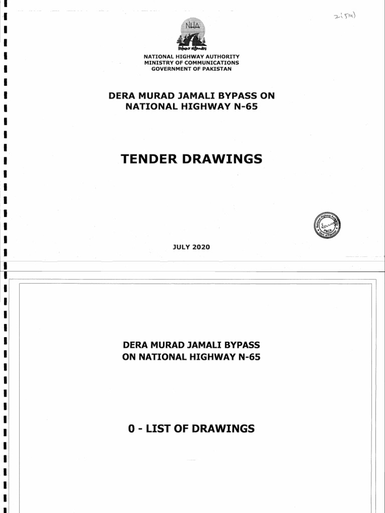 Tender Drawings 2514 | PDF