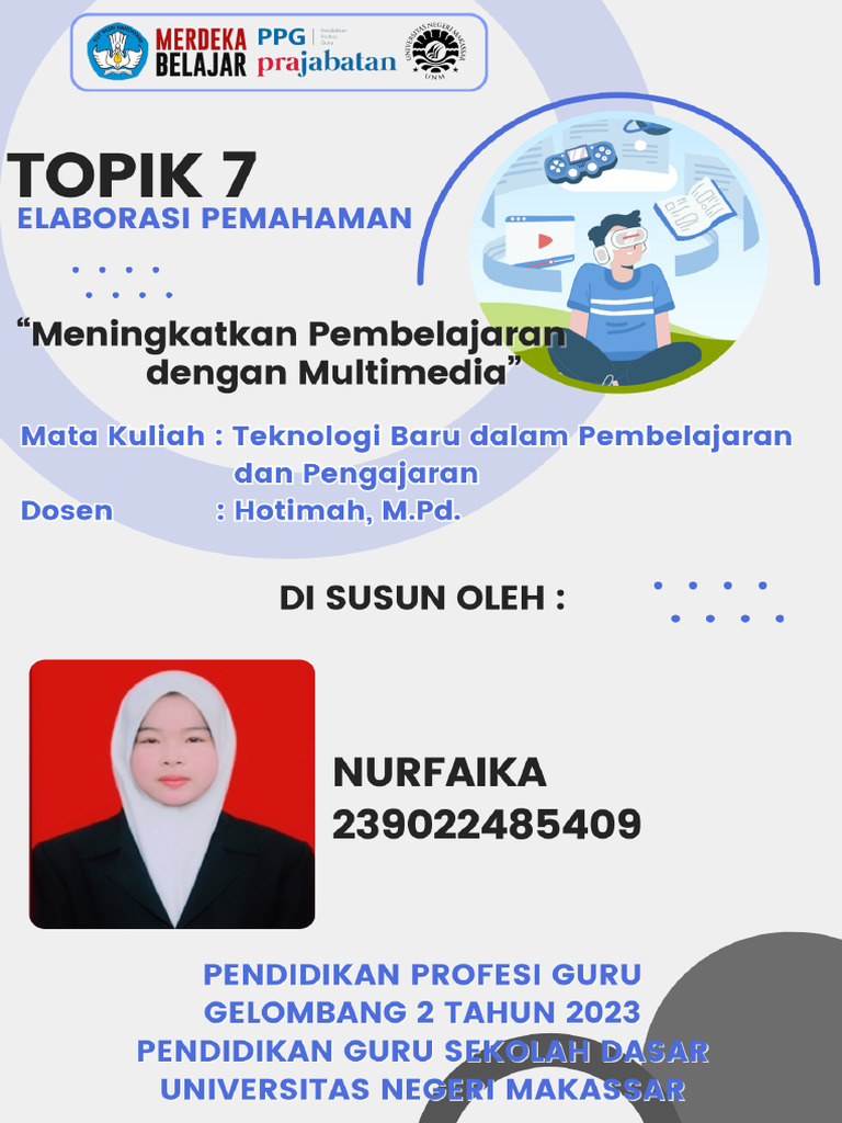 TP7 - Elaborasi Pemahaman - Teknologi - Nurfaika | PDF