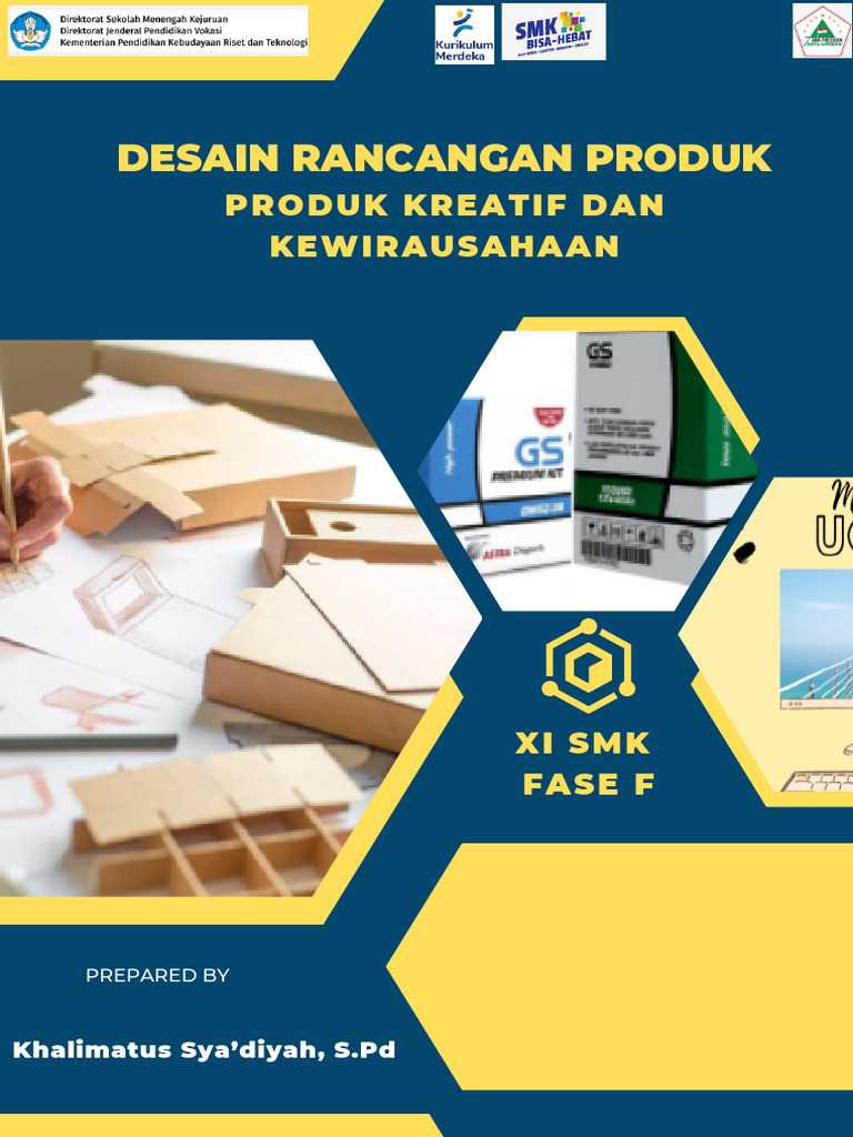 Modul Ajar PKK XI FASE F DESAIN RANCANGAN PRODUK | PDF
